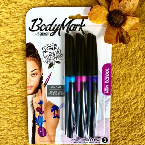 Body Mark by Bic | Makeup | Host Picknew With Tags Body Mark Temporary ...